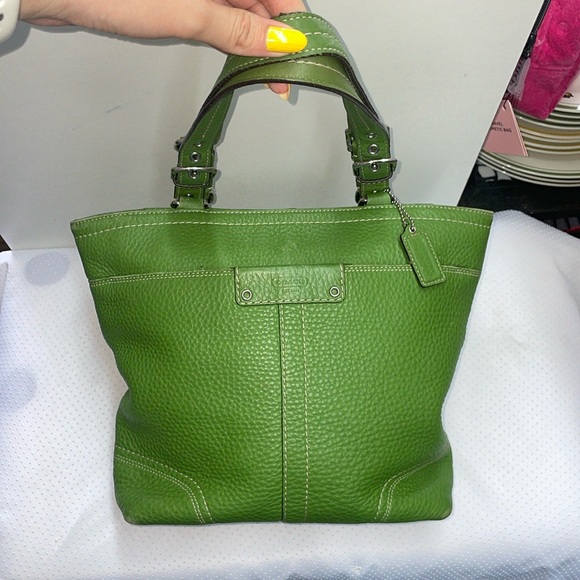 Coach | Bags | Coach Hamilton Pebbled Leather Shoulder Bag | Poshmark